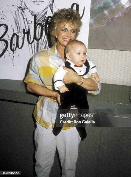 Barbara Mandrell And Son Nathaniel Dudney During Barbara Mandrell In