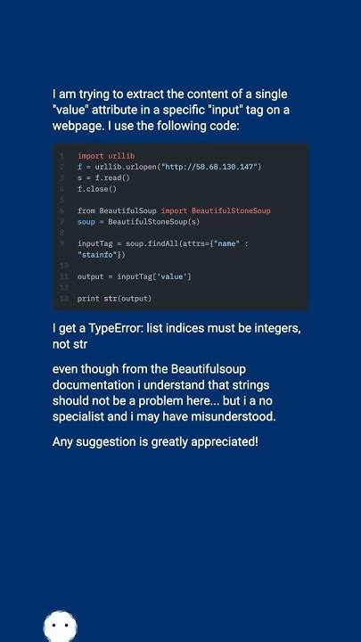 Extracting An Attribute Value With Beautifulsoup Shorts Youtube