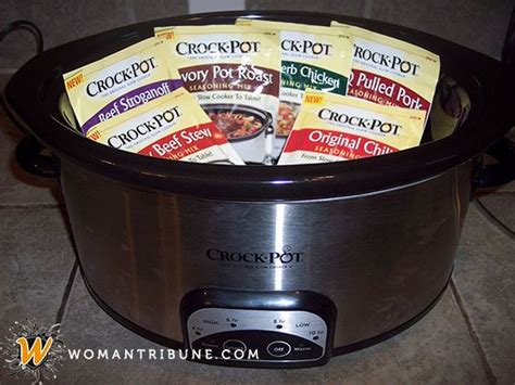 Crock Pot Seasoning Mixes And Slow Cooker Crockpot Beef Slow Cooker