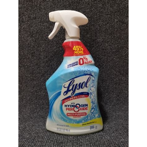Lysol Multi Purpose Cleaner With Hydrogen Peroxide 946ml Shopee