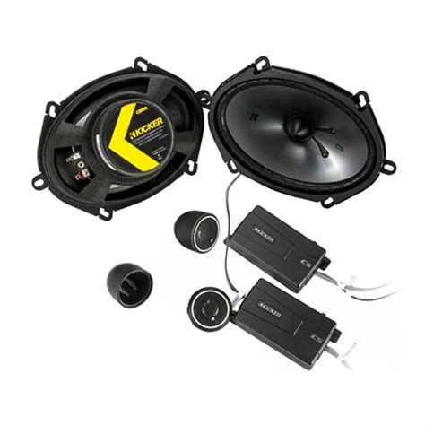 Kicker Css684 6x8” Cs Series Component Speaker System