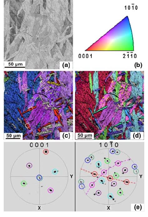 Ebsd Characterization Of Crystallographic Orientation Of The Download Scientific Diagram