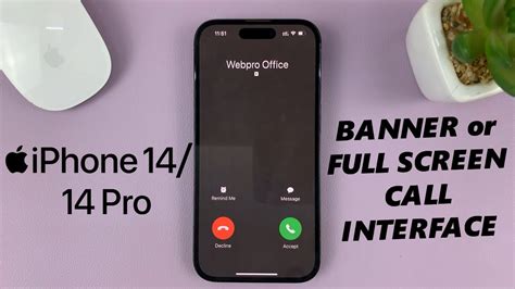 IPhone 14 14 Pro How To Change To Banner Full Screen Incoming Call