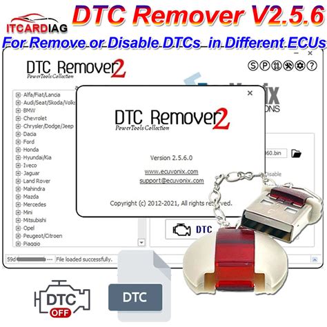 DTC Remover V DTC Off Delete Software DTCRemover Remove Or Disable DTCs In Different ECU