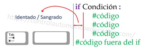 Condicionales en Python if elif else y Identación