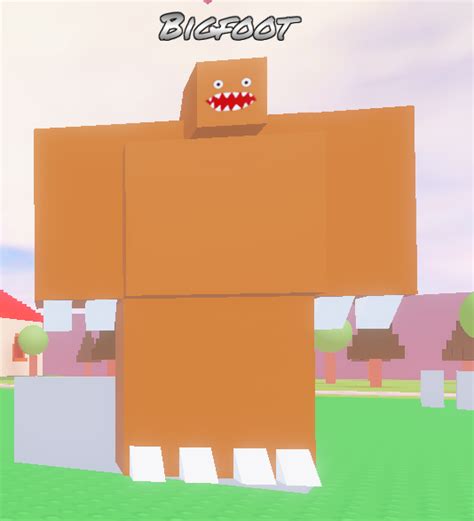 Bigfoot Beat The Robloxian Wiki Fandom