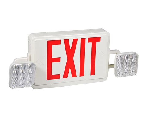 Wholesale Jlec2rw Exit Emergency Light Combo With Red Letters Suppliers
