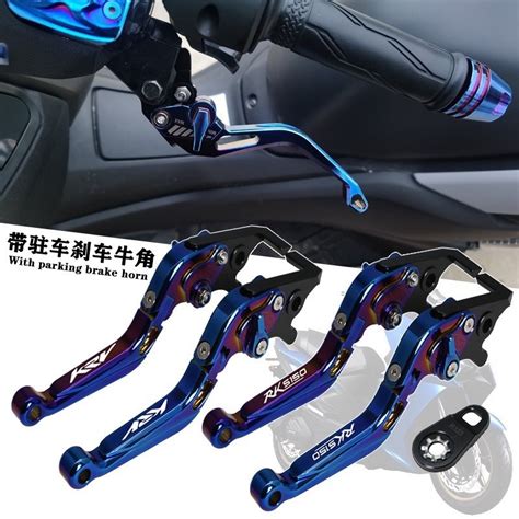 台灣出貨 適用kymco光陽 Krv180 Krv Moto 精品改裝離合剎車手把 Cnc鋁合省力煞車拉桿 蝦皮購物