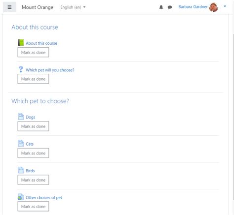 Faça seu conteúdo do Moodle aparecer Moodle