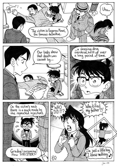 Detective Conan Parody Detective Conan Conan Comics Detective Conan Wallpapers
