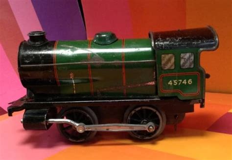 Vintage Clockwork Train Set Oxfam Shop