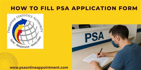 How To Fill Psa Online Application Form Complete Guide