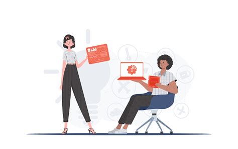 사물 인터넷 팀 Iot 개념 프리젠 테이션 및 웹 사이트에 좋습니다 플랫 스타일의 벡터 일러스트레이션입니다 0명에 대한 스톡