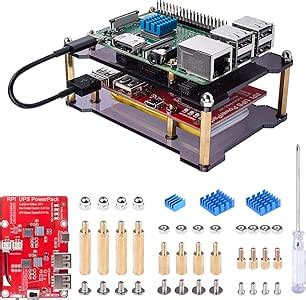 Amazon Miuzei Raspberry Pi 3B Battery Pack Expansion Board UPS