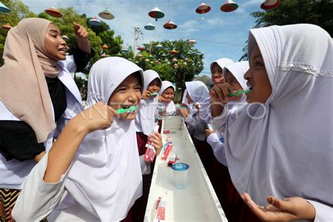 Peringatan Hari Kesehatan Gigi Nasional Di Aceh Antara Foto