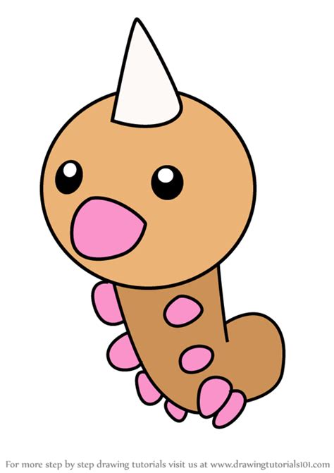 How To Draw Weedle From Pokemon Go Pokemon Go Step By Step