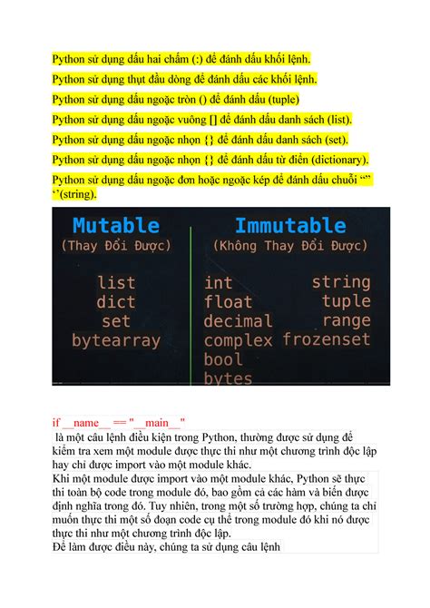 python python sử dụng thụt đầu dòng để đánh dấu các khối lệnh python