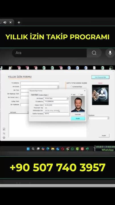 İzİn Takİp Programi Shorts Excelvbatutorial Exceltips Excelpratik