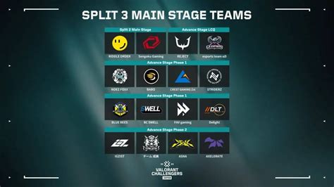 「vcj 2024 Split 3 Main Stage」出場チームが発表、murash Gaming辞退によりesports Team αd