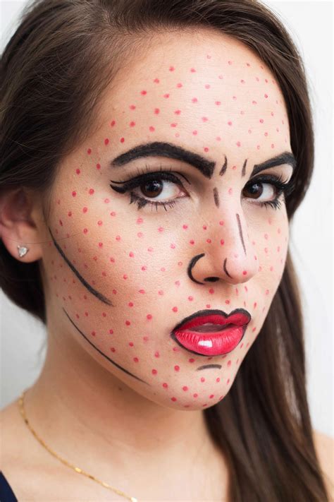 Comic Strip Makeup Tutorial Saubhaya Makeup