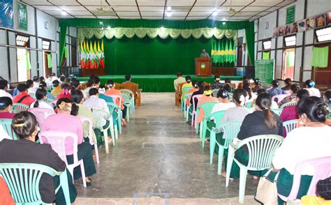 မိုးညှင်းမြို့၌ မှုခင်းကျဆင်းရေးဆိုင်ရာ အသိပညာပေးဟောပြောပွဲ ကျင်းပ Information And Public