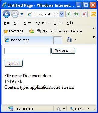 Learn Asp Net Tutorials File Upload Server Control