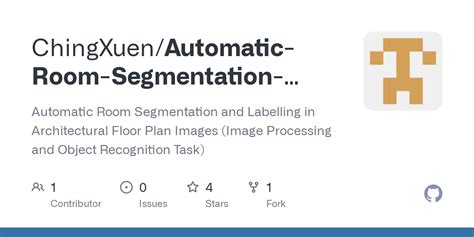 github chingxuen automatic room segmentation and labelling in