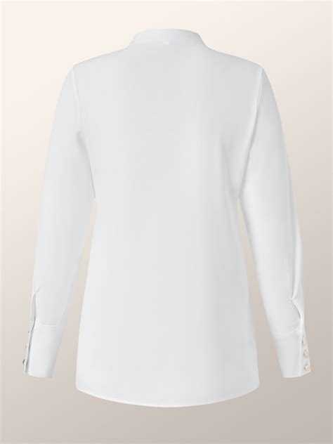 Shirt Collar Long Sleeve Vintage Shift Blouse Pick A Larger Size Than