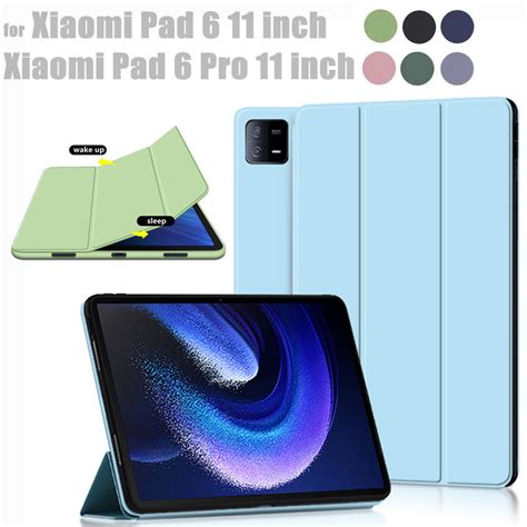 Xiaomi 適用於小米 Pad 6 Pad6 Pro 11 英寸 5g 平板電腦 2023 保護性超薄矽膠智能磁性支架 蝦皮購物