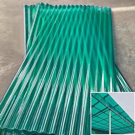 Clear Polycarbonate Roofing Shee2mm 5pcs Corrugated Roof
