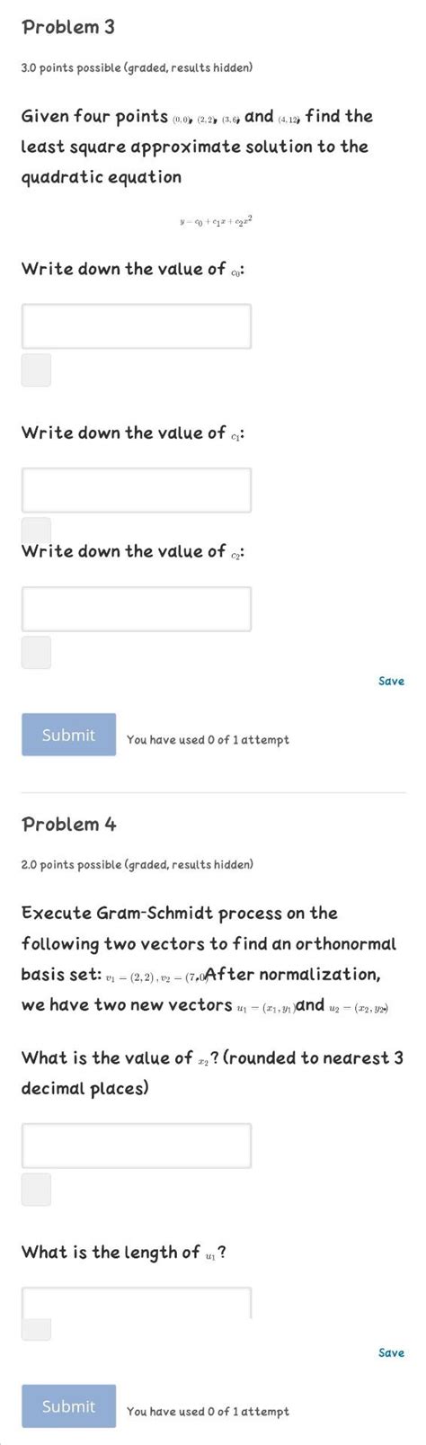Solved Problem 3 30 Points Possible Graded Results