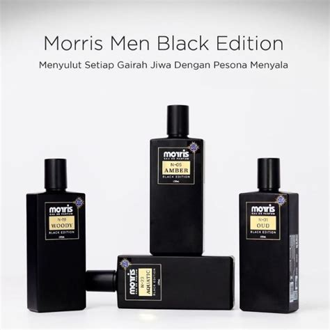 Morris Eau De Parfum Black Edition ML Parfum Pria EDP Lazada Indonesia