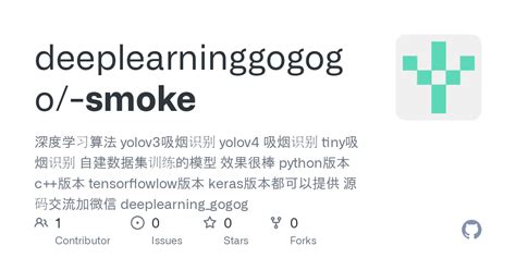 Github Deeplearninggogogo Smoke Yolov Yolov Tiny