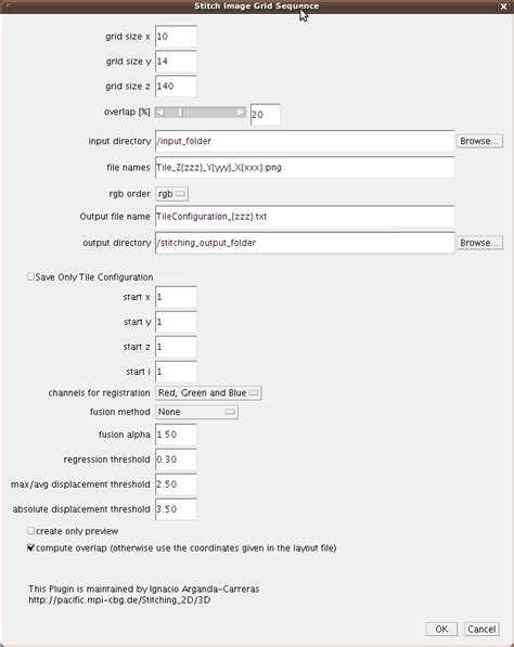 Stitch And Align A Sequence Of Grid Images Tutorial