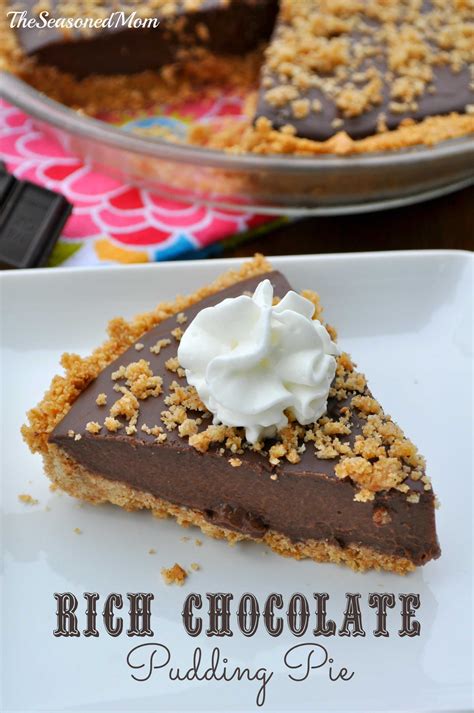 Jello Chocolate Pudding Pie With Graham Cracker Crust