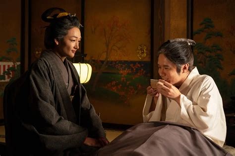 ドラマ10「大奥」第10話（season1最終回）。徳川吉宗（冨永愛）と杉下（風間俊介）（c）nhk スポニチ Sponichi Annex 芸能