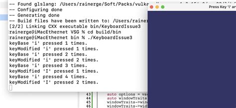 Keyboard Issues · Issue 224 · Vsg Devvulkanscenegraph · Github