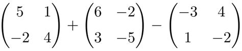 Cómo sumar y restar matrices ejercicios resueltos