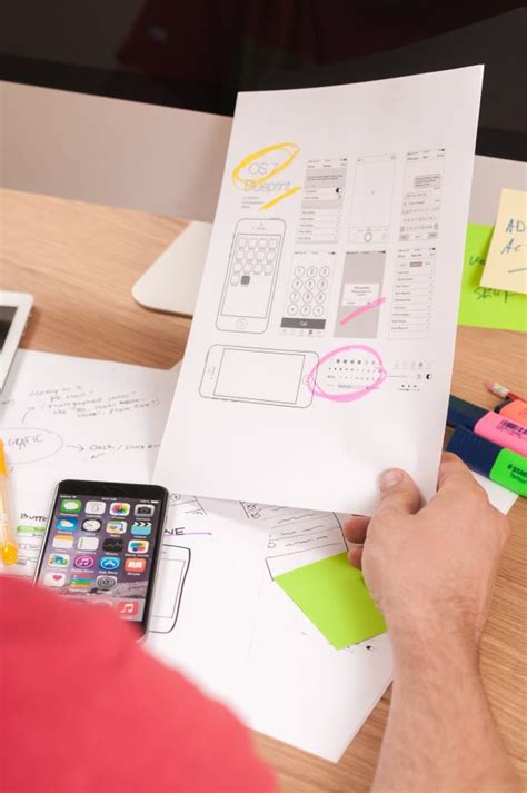Free Photo Android Tablet And Paper Charts By Firmbee