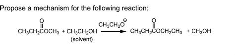 Solved Propose A Mechanism For The Following Reaction Chegg Com