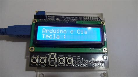 Shield Lcd 16x2 Com Keypad Arduino E Cia