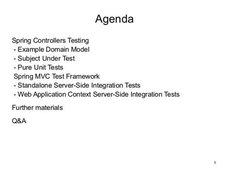 Testing Web Apps With Spring Framework Ppt