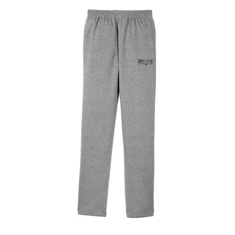St257 Brutal Logo Traditional Sweatpants Brutal Game Gear Usa