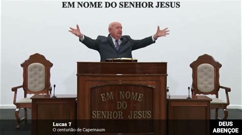 Santo Culto A Deus VÍdeo Sab 08062024 11h Lucas Cap 7