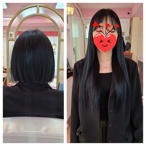 시술후기1 홍대 앤붙임머리