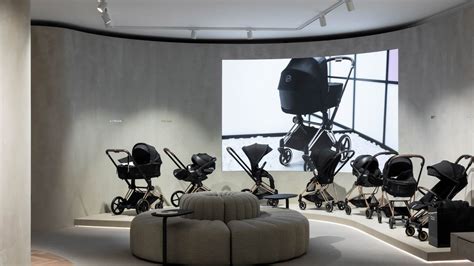 Cybex Unveils Paris Flagship Store With Monochromatic Design Dna