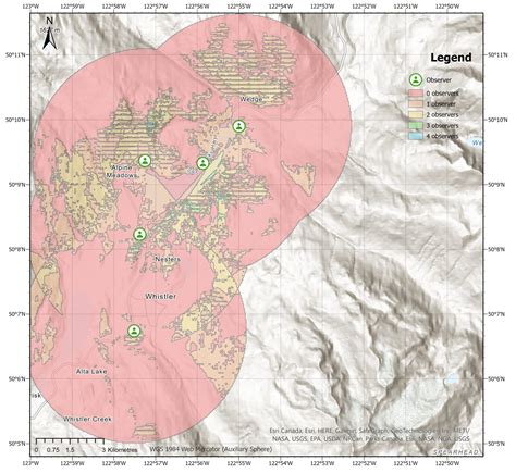 Analyzing Spatial Relationships In Mountain Regions Visibility And