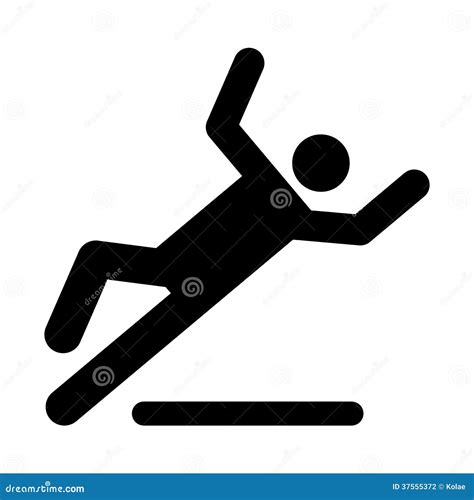 Wet Floor Caution Sign Stock Vector Illustration Of Prevention 37555372