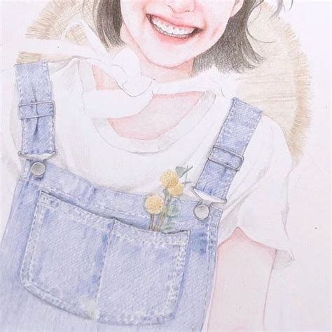 Pencil Color에 있는 Imalivebutimdead님의 핀 그림 얼굴