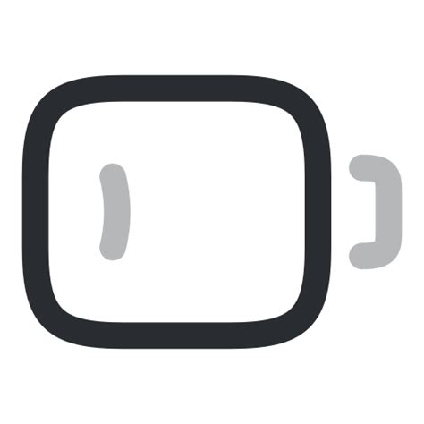 Battery Empty User Interface And Gesture Icons